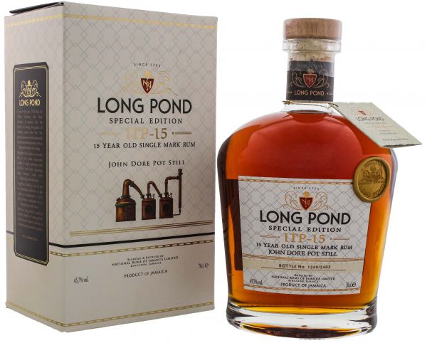 Long Pond ITP 15YO Single Mark Rum Special Edition 45,7% vol. GB|Travel ...