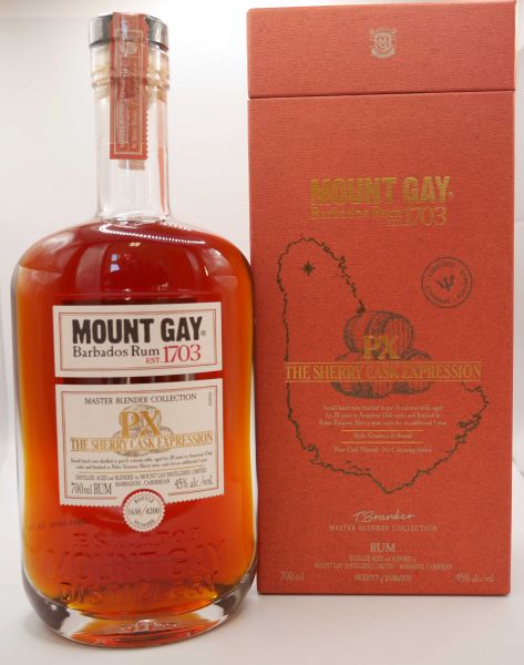 Mount Gay PX The Sherry Cask Expression 0,7L|Travel Retail Shop